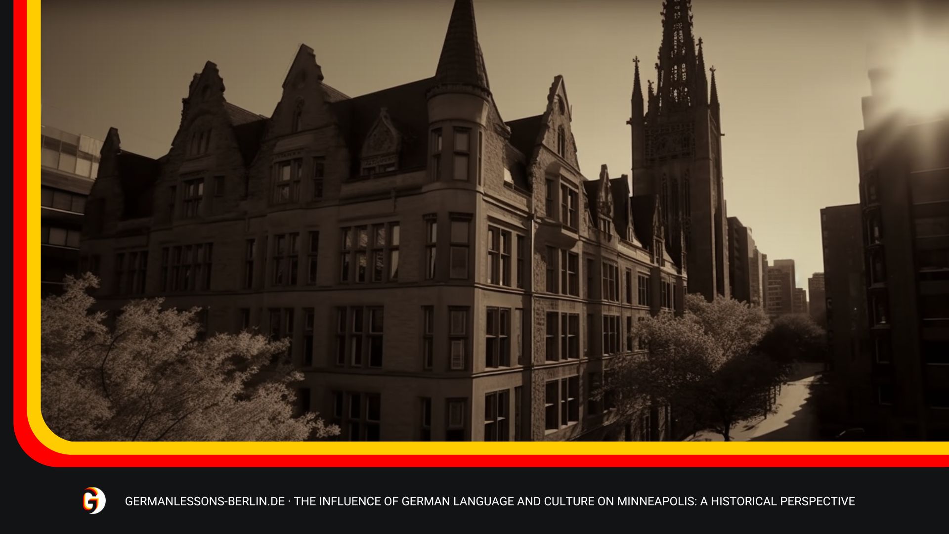 The Influence Of German Language And Culture On Minneapolis: A ...