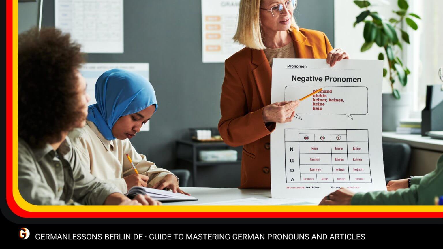 Guide to Mastering German Pronouns and Articles